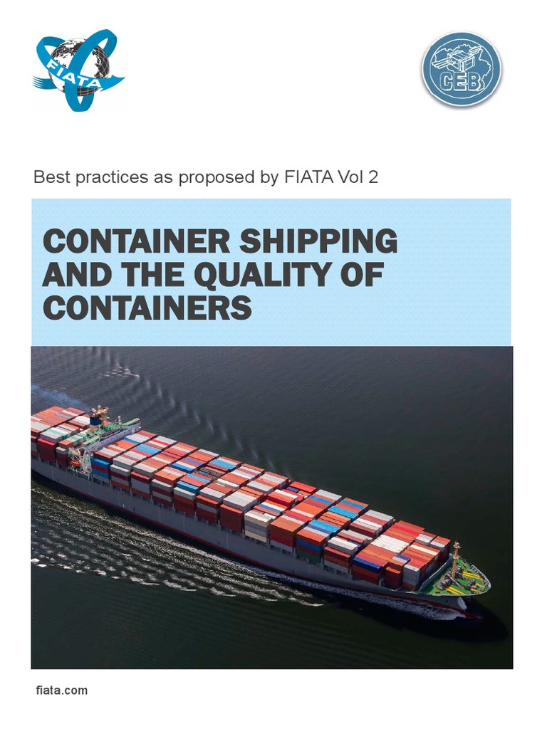 Container Shipping and The Quality of Containers | PDF | Cargo | Containerization