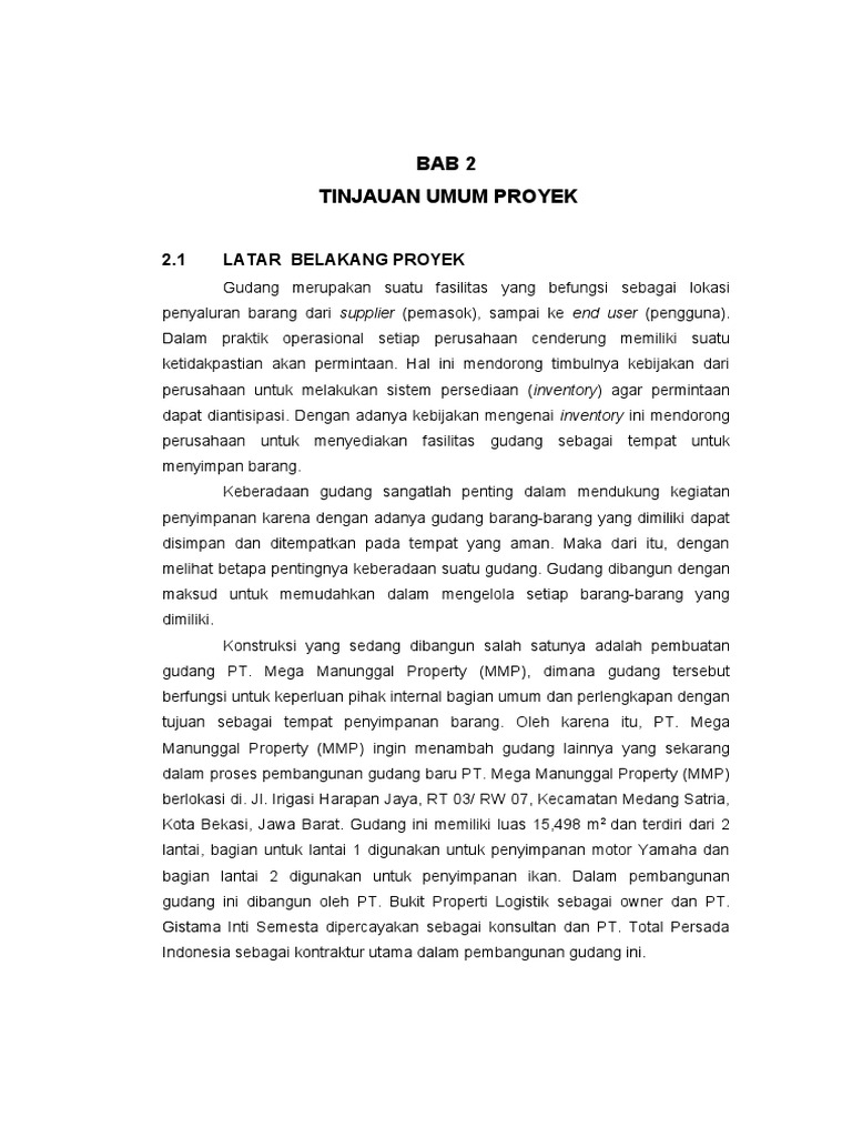 Laporan Bab 2 | PDF