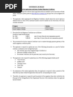 Du Migration Certificate Form | PDF
