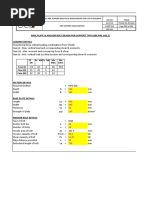 Eurocode Wind Load Calculation Example | PDF | Wound | Reynolds Number