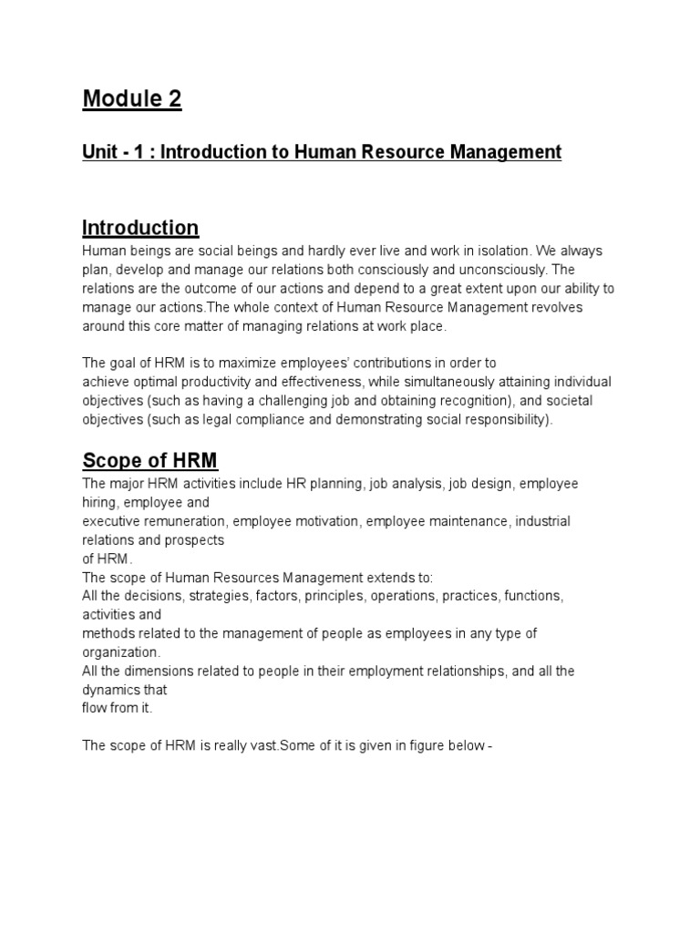 Training Module (Human Resource) | PDF | Human Resources | Human ...