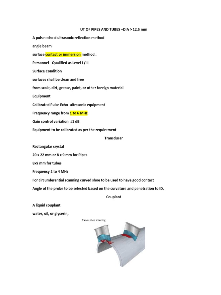 Ut of Pipes | PDF | Pipe (Fluid Conveyance) | Applied And ...