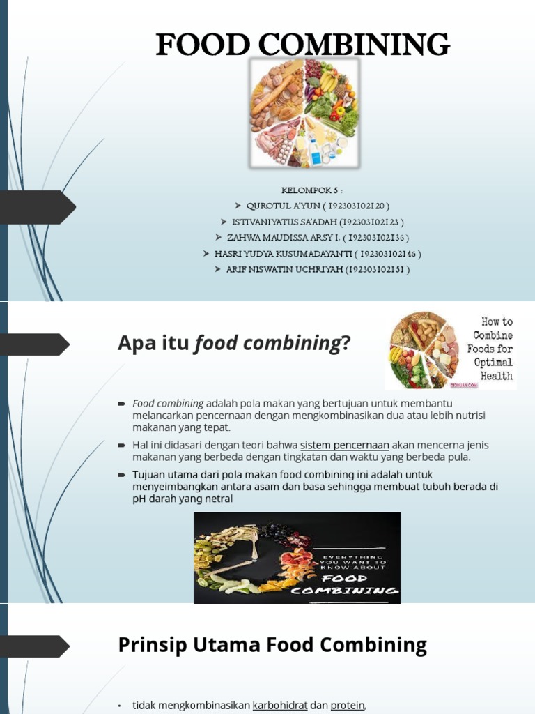 Food Combining | PDF