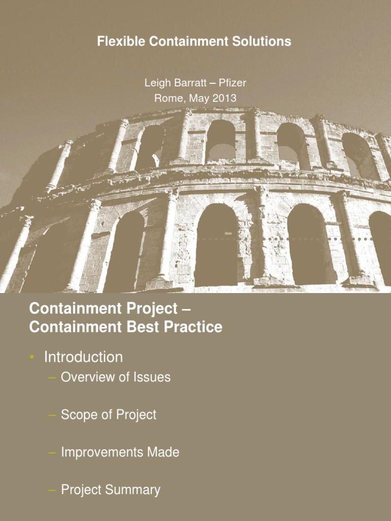 Flexible Containment Solutions | PDF