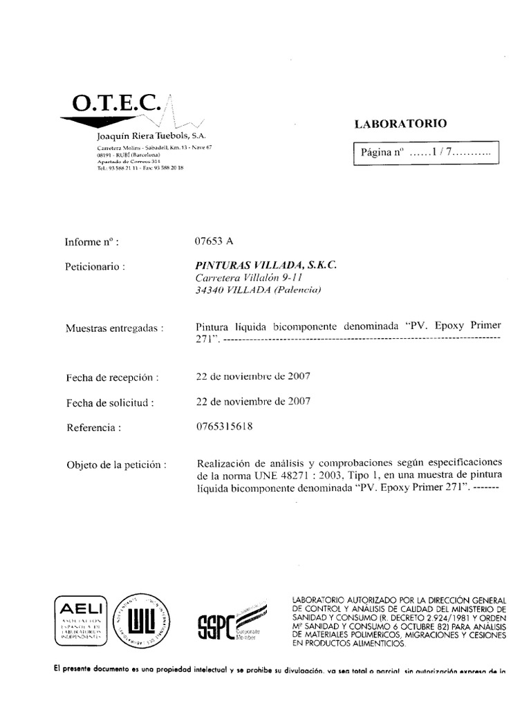 Ep11-Une 48271 - 2003. Tipo 1 | PDF