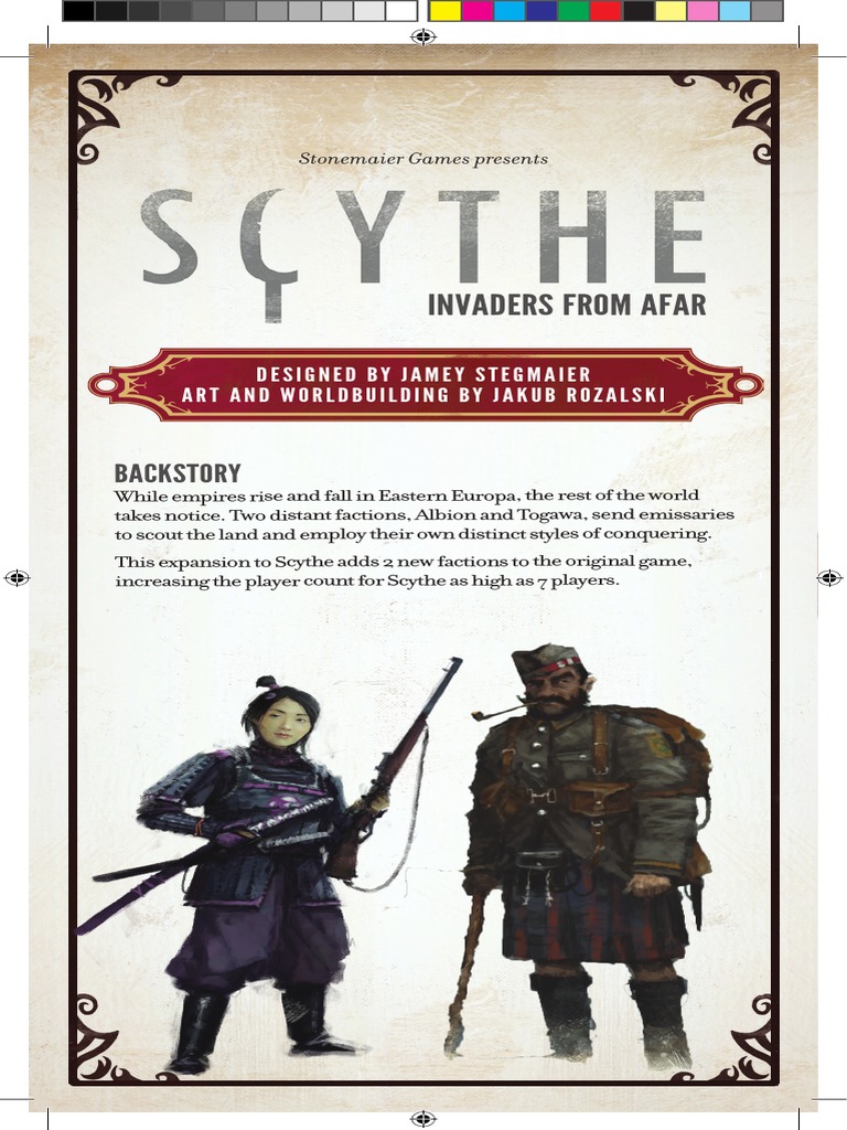 Scythe Invaders From Afar Rules (En) | PDF | Ninja | Samurai