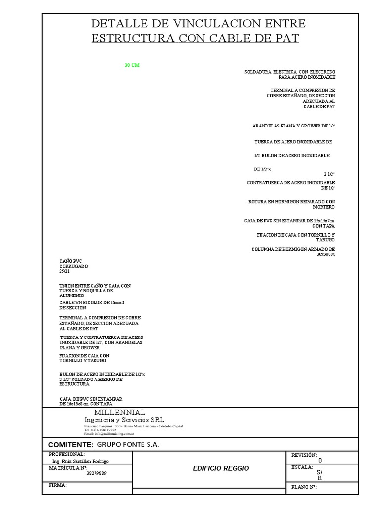 Proyecto Electrificacion Edificio Liberi-40 | PDF | Materiales de construcción | Ingeniería ...