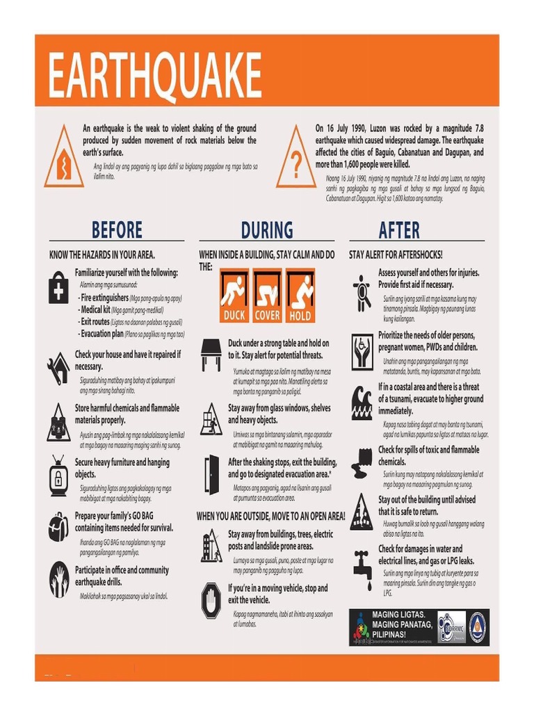 Earthquake Performance Task | PDF