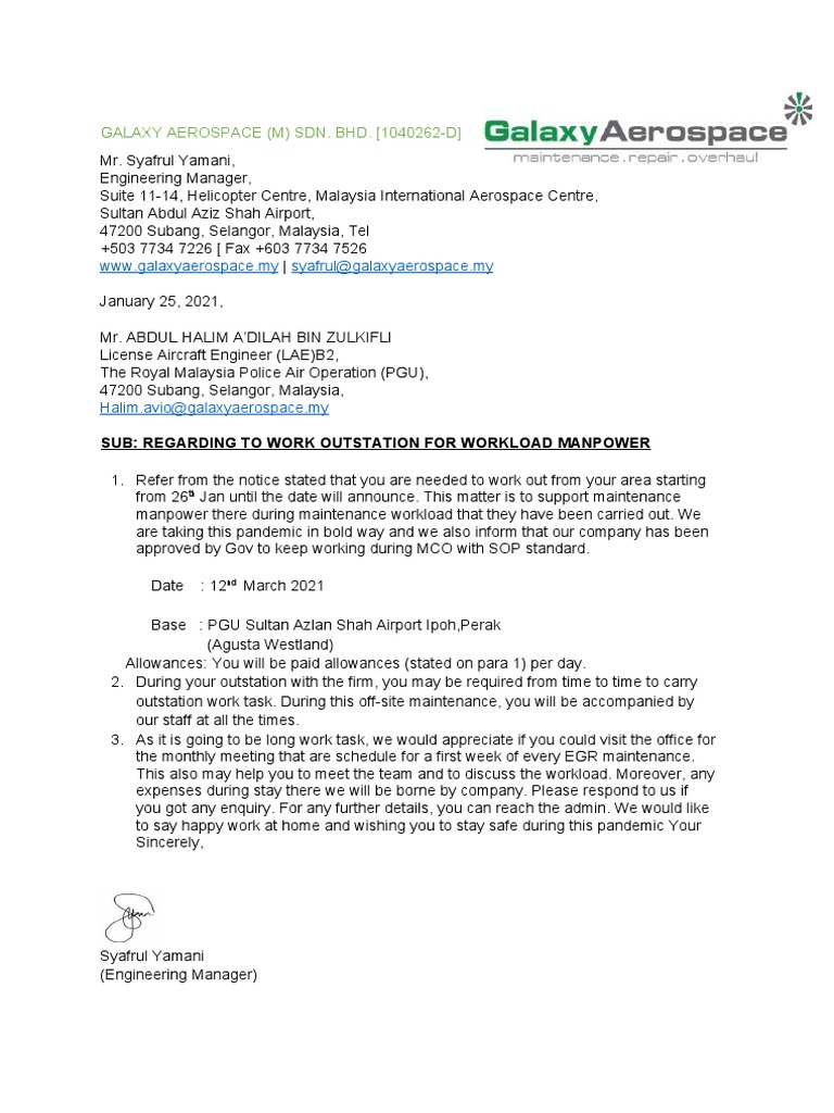 GALAXY AEROSPACE (M) SDN. BHD. (1040262-D) : WWW - Galaxyaerospace.my ...