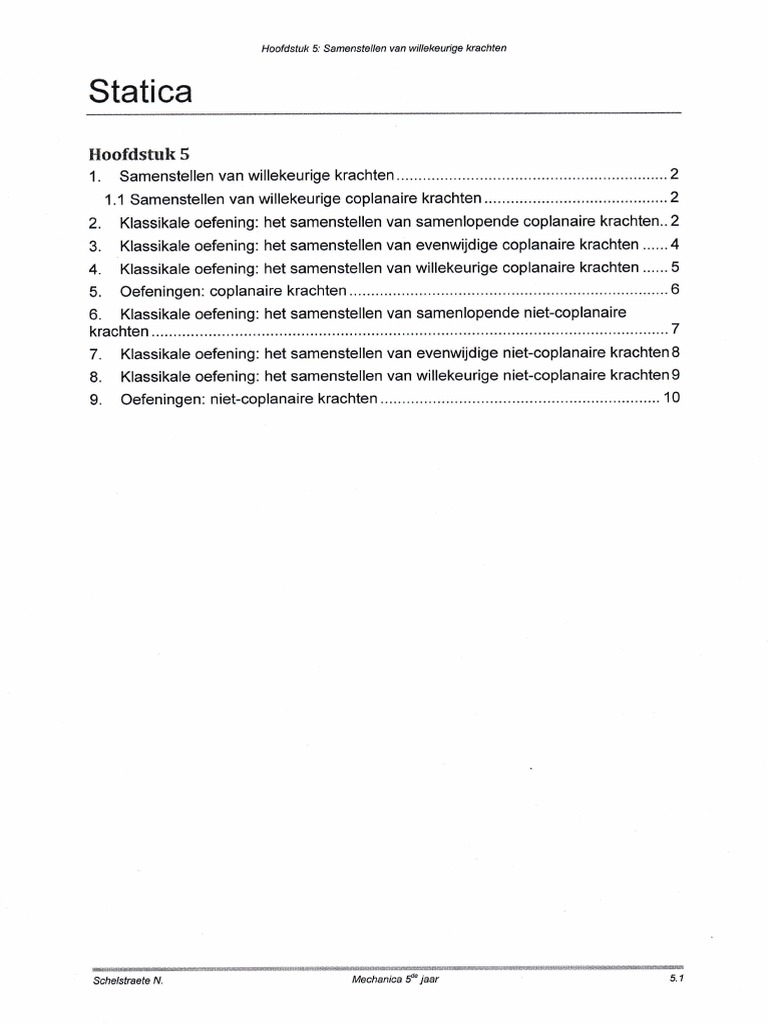 Hoofdstuk 05 Samenstellen Van Willekeurige Krachten LKR | PDF