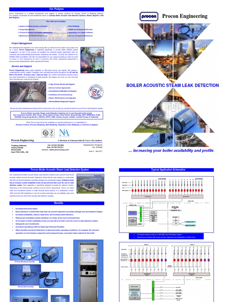 Procon Boiler Leak Detection Brochure 8 Page Iss. 4 April 17 | PDF ...