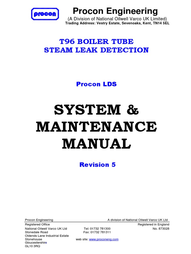 Procon LDS Maintenance Manual-R5 | PDF | Power Supply | Amplifier