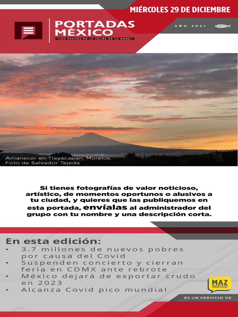 Portadas México 291221 | PDF