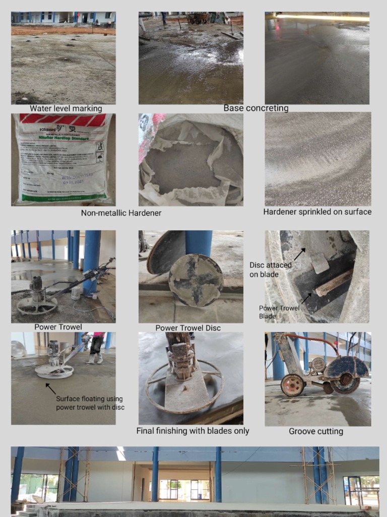 Concrete Flooring With "Hardcrete" Hardener Topping-1 | PDF