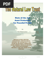 "IRREVOCABLE TRUST" Common-Law Trust | PDF | Trust Law | Fiduciary