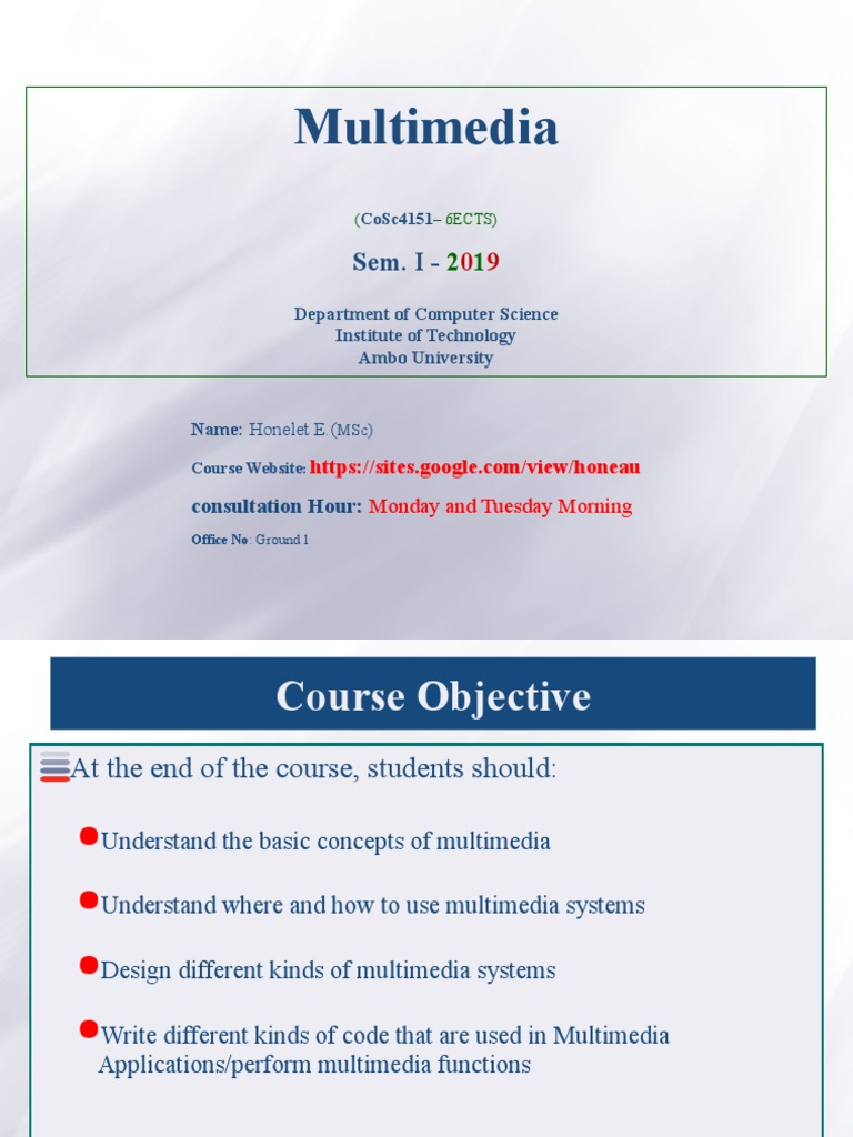 MMChapter One | PDF | Multimedia | Mass Media