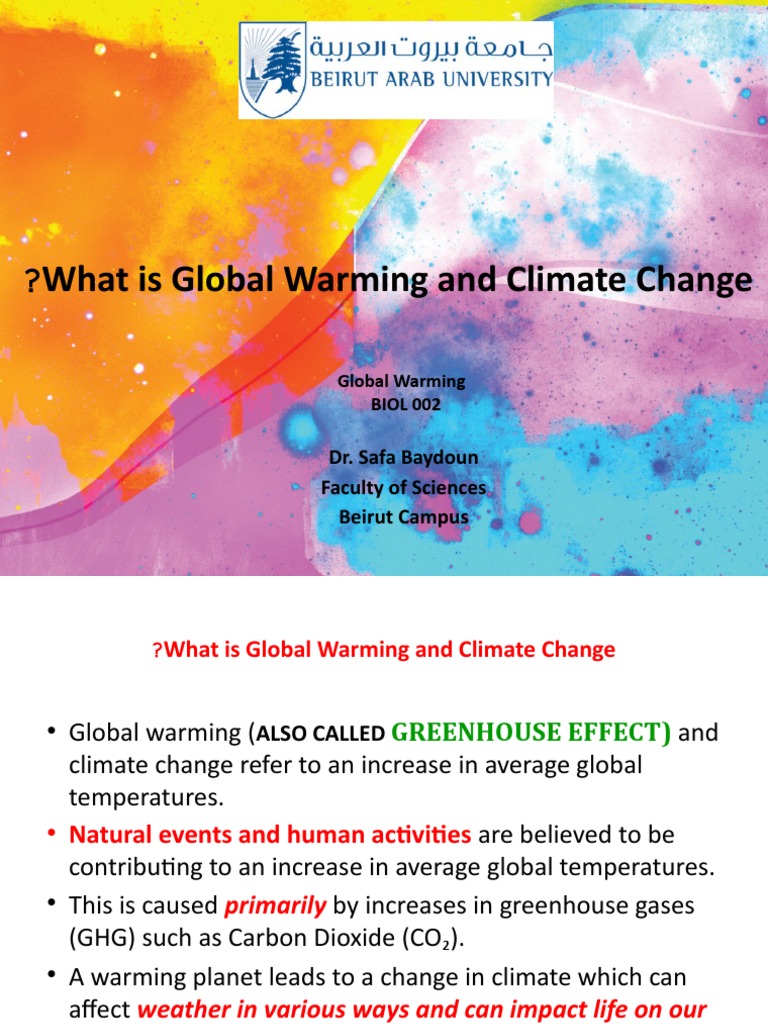 Understanding Global Warming Causes | PDF | Greenhouse Gas | Climate Change