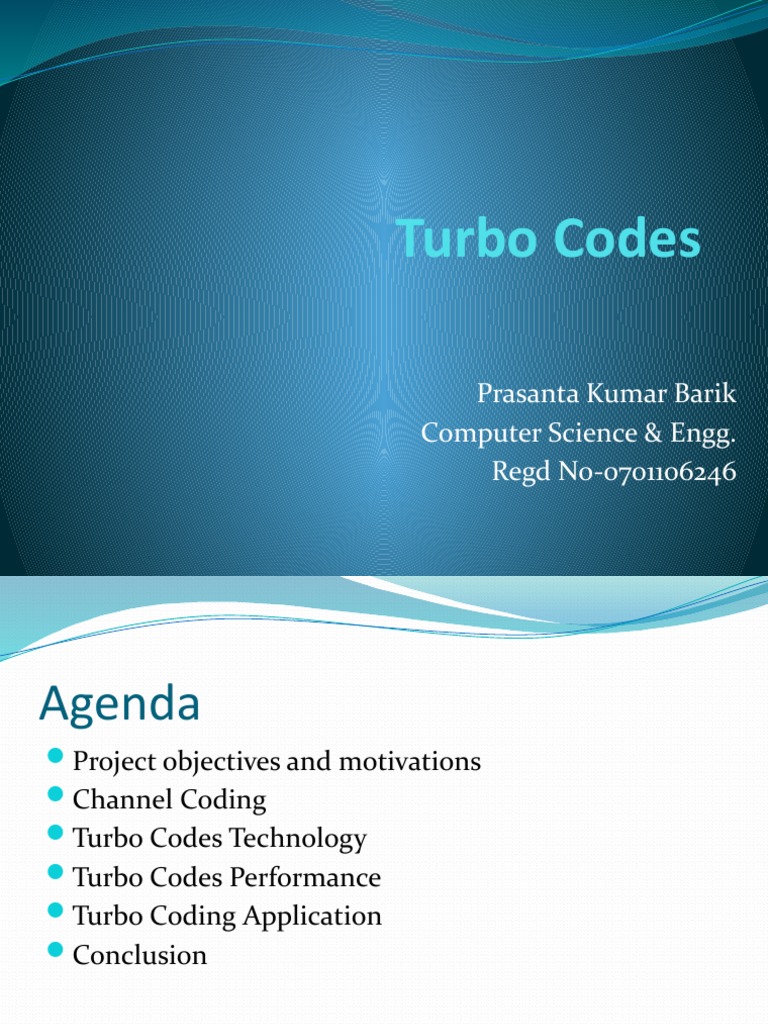 Turbo Codes | PDF | Code | Low Density Parity Check Code