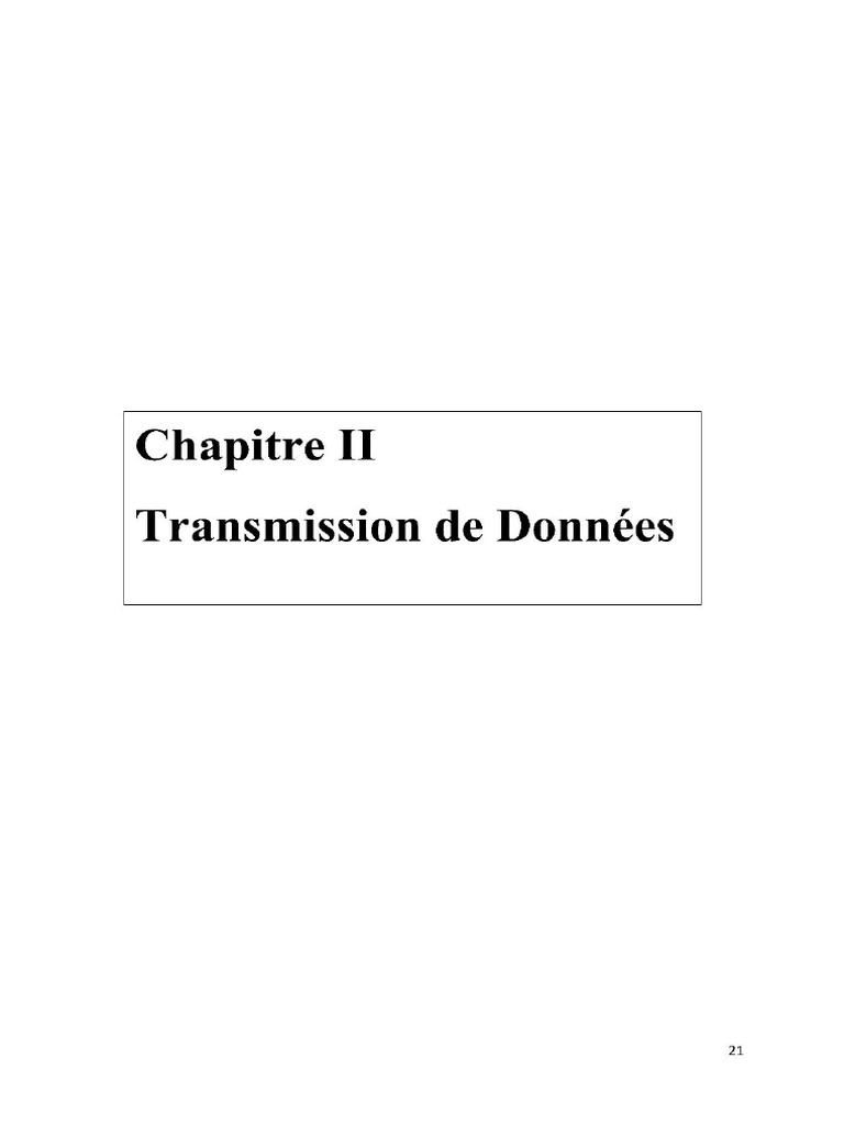 COURS SRT Chap2 | PDF