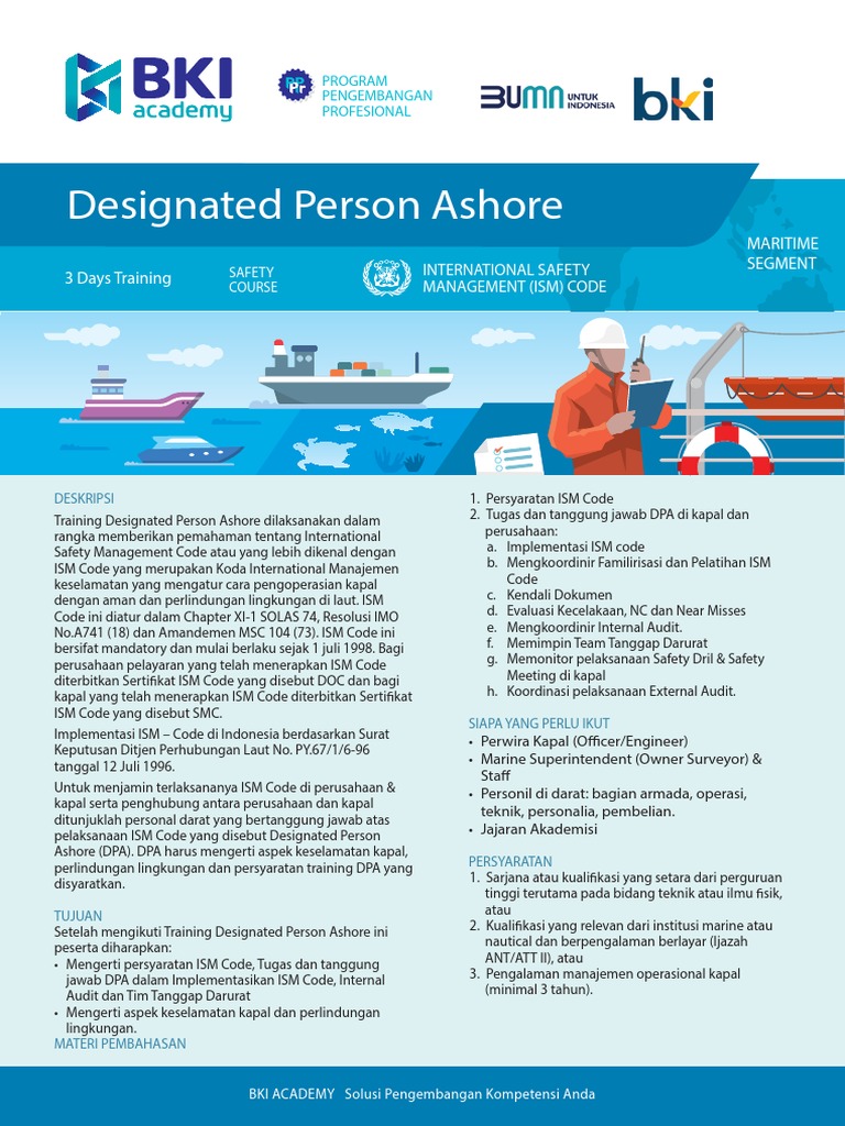 Syllabus DPA ISM Code | PDF