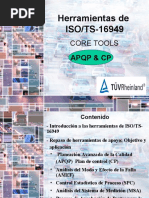 Manual de Core Tools | PDF | Calidad (comercial) | Planificación