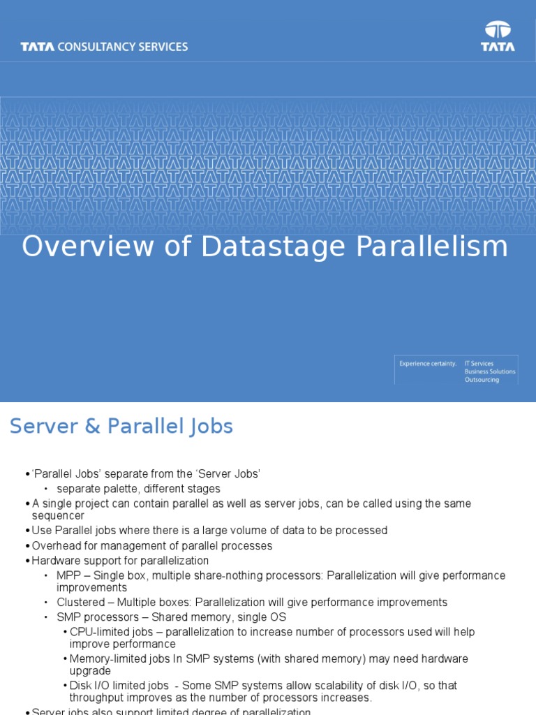 B-Fundamentals of DataStage Parallelism | PDF | Parallel Computing | Process (Computing)