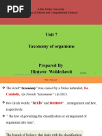 Definition and Basic Concept of Biosystematics | PDF | Taxonomy (Biology) | Species