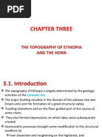 Freshman Geography Lecture 3 | PDF | Ethiopia | Plateau