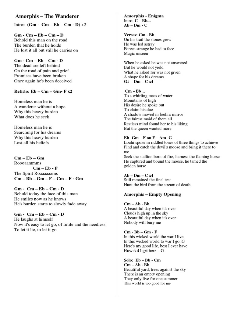Progressive Metal Chords | PDF
