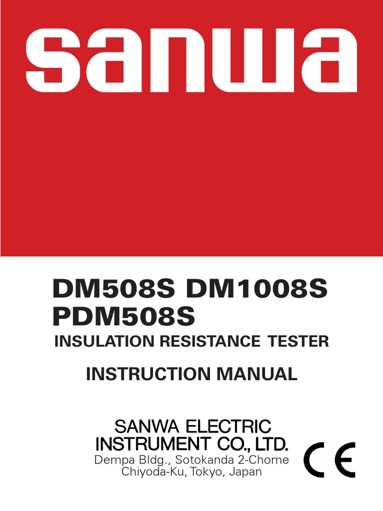 DM508S DM1008S PDM508S: Instruction Manual | PDF | Alternating Current ...