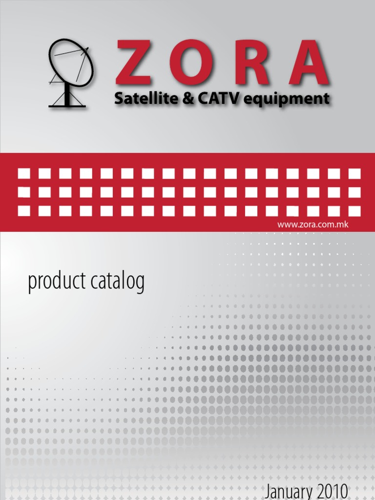 ZORA Product Catalogue | PDF | Voice Over Ip | Electrical Connector