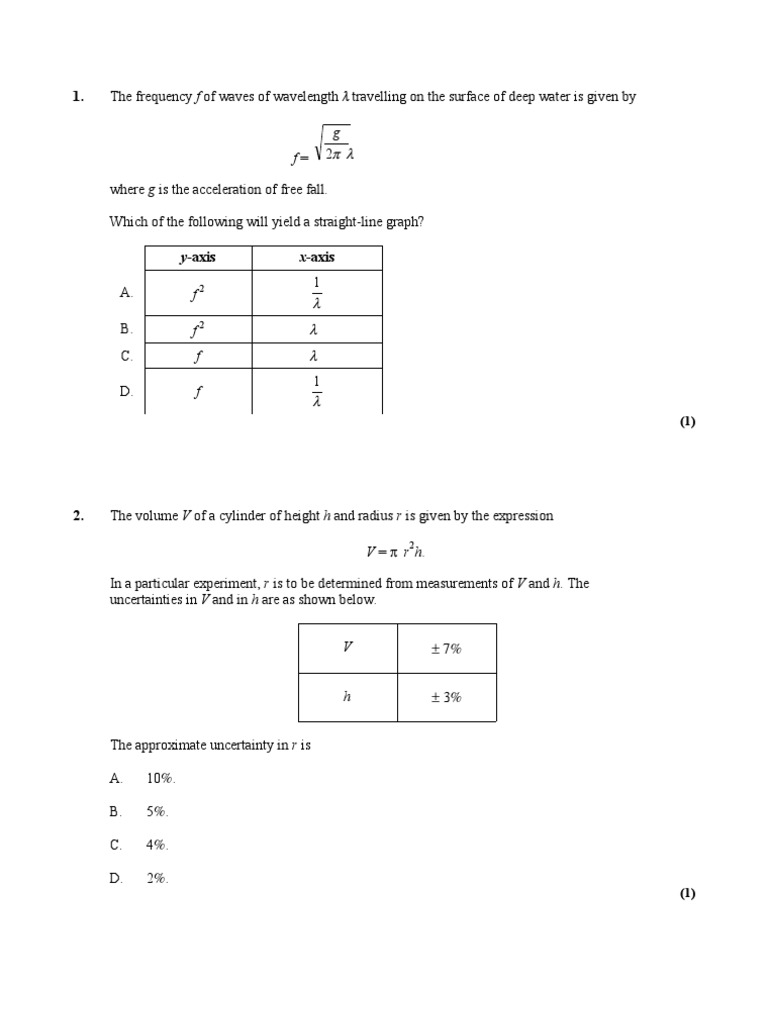 Measurement | PDF | Kilogram | Density