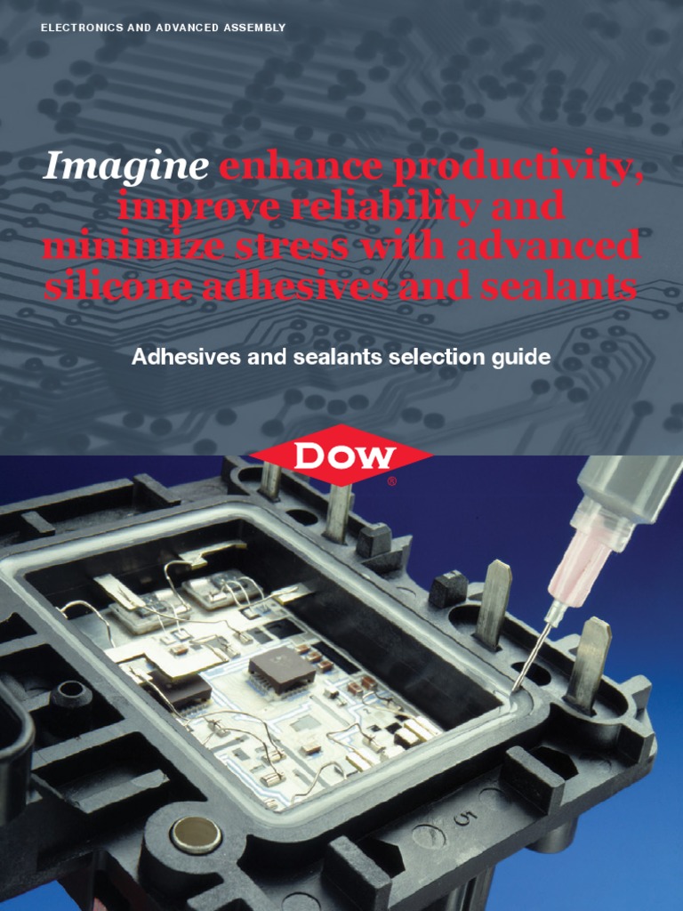11 3921 01 Advanced Silicone Adhesives and Sealants | PDF | Adhesive ...