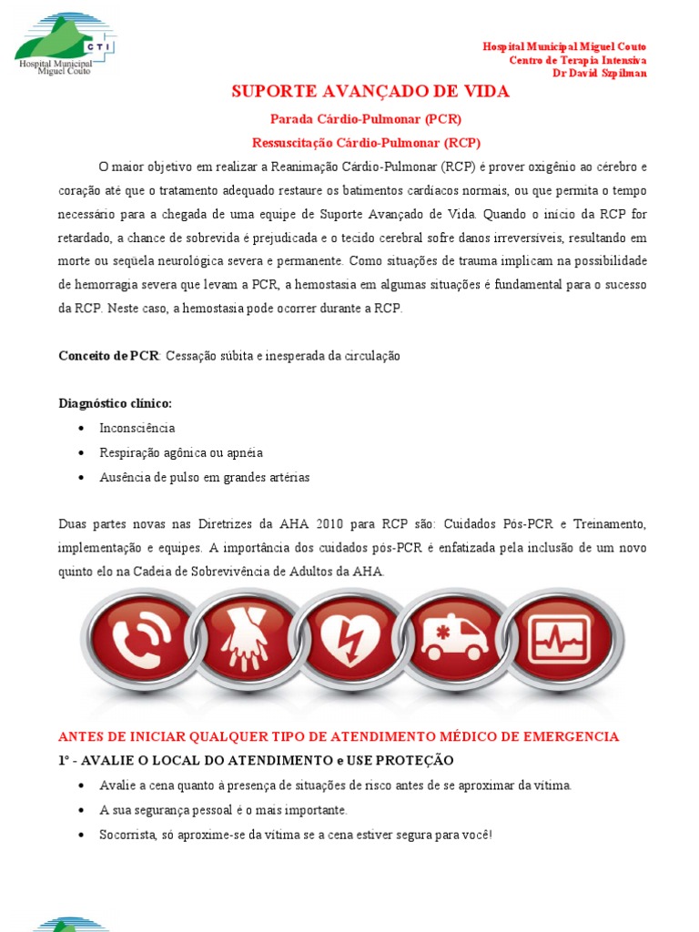 SUPORTE AVAN%C3%87ADO DE VIDA