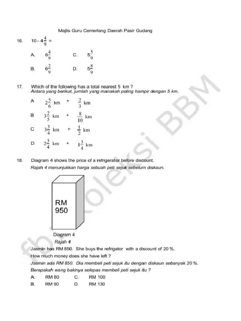Mathematics Year 6 (DLP) | PDF