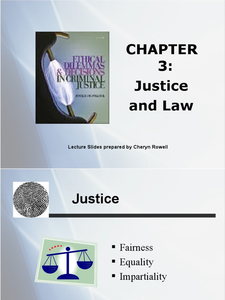 Pollock Chapter 3 Power Points | PDF | Justice | Crime & Violence