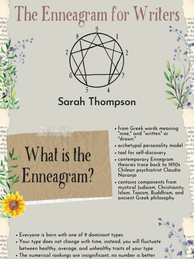 Enneagram Insights for Writers | PDF | Enneagram Of Personality ...
