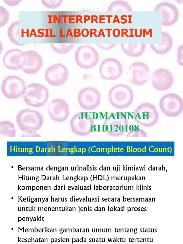 Interpretasi Hasil Laboratorium | PDF