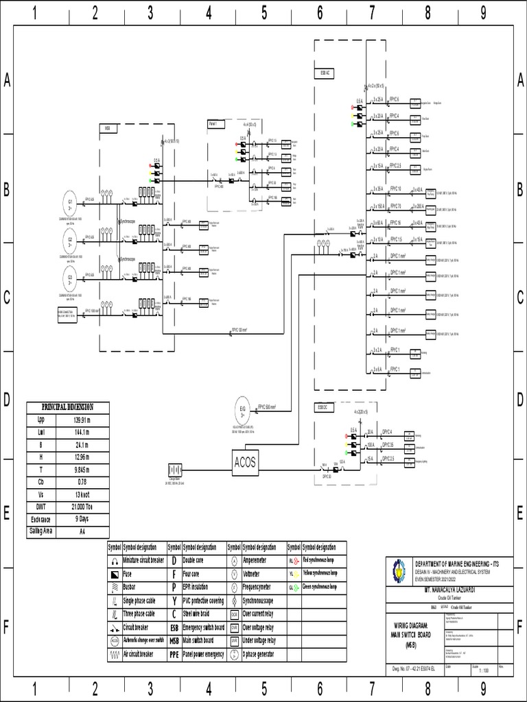 No. 06 - 42 21 Es074 - El - Wiring MSB | PDF | Electrical Equipment ...