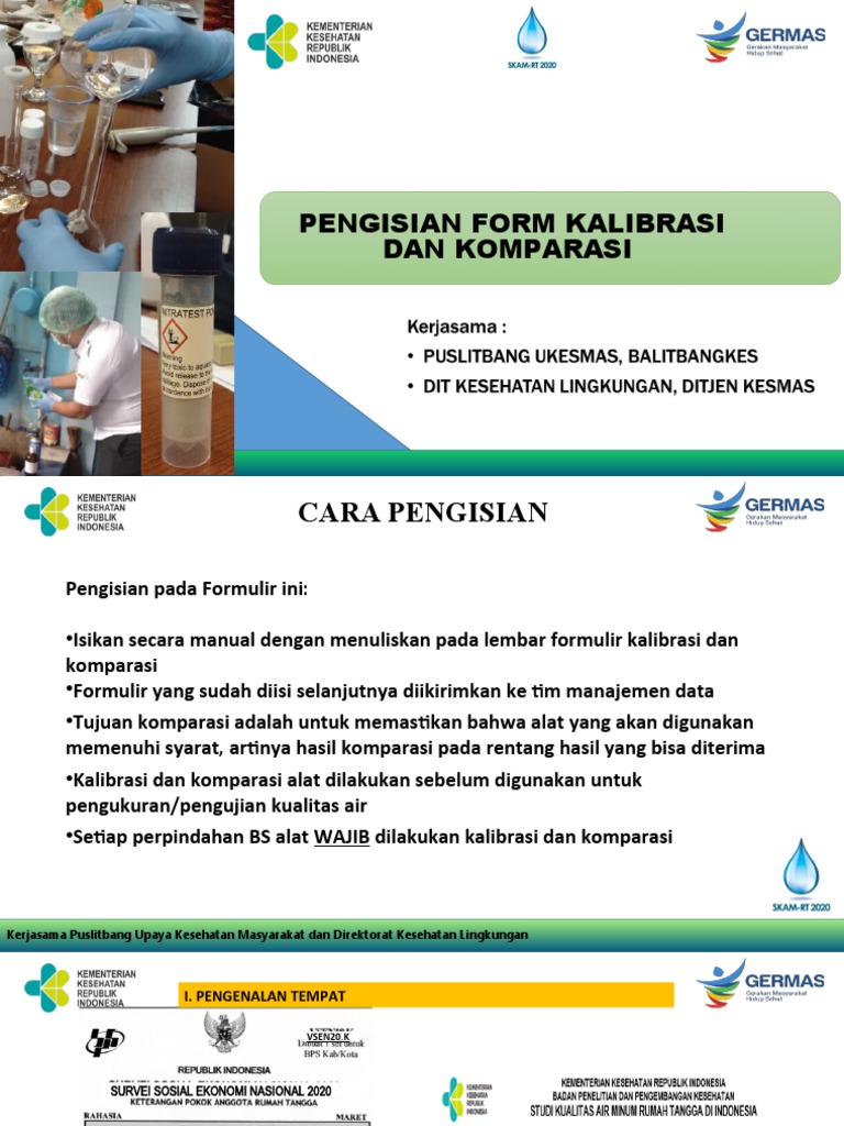 Pengisian Formulir Kalibrasi Dan Komparasi SKAMRT 2020 | PDF