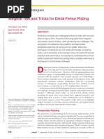 Stryker VariAx Foot Locking Plate System PDF | PDF | Surgery | Drill