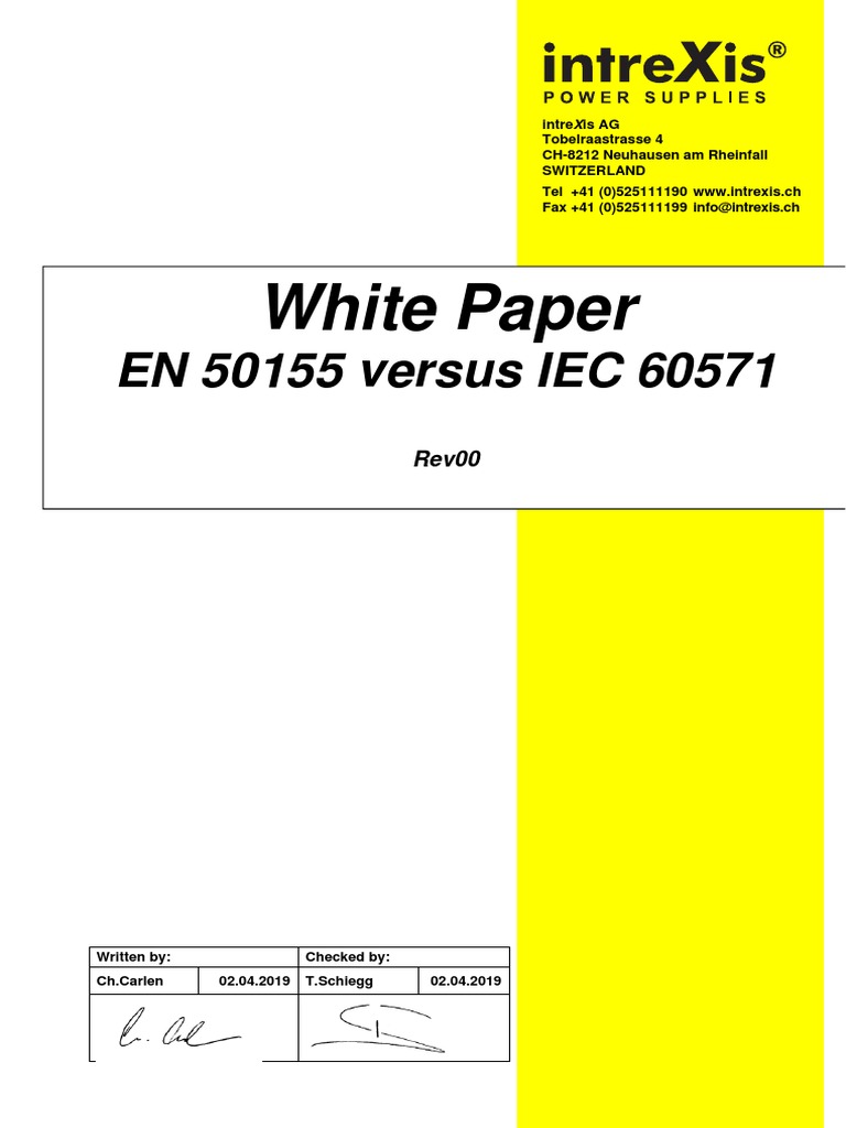 Comparing Key Differences Between EN 50155 and IEC 60571 Standards for ...