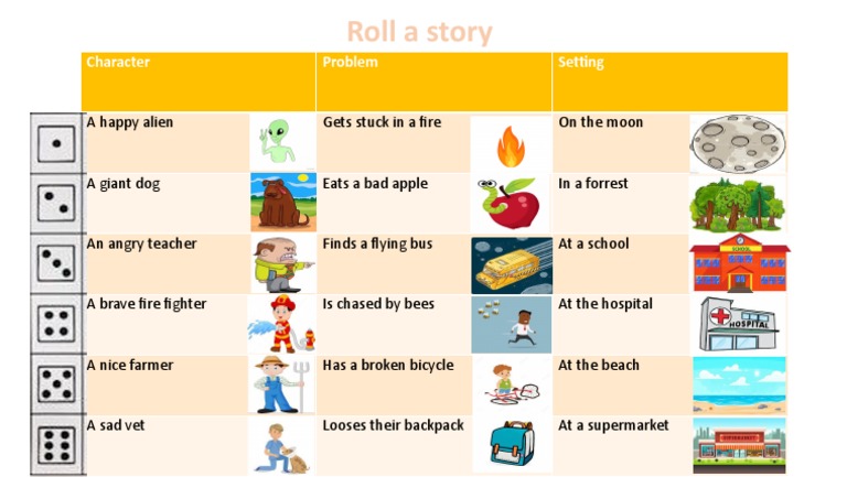 Roll A Story | PDF | General Fiction