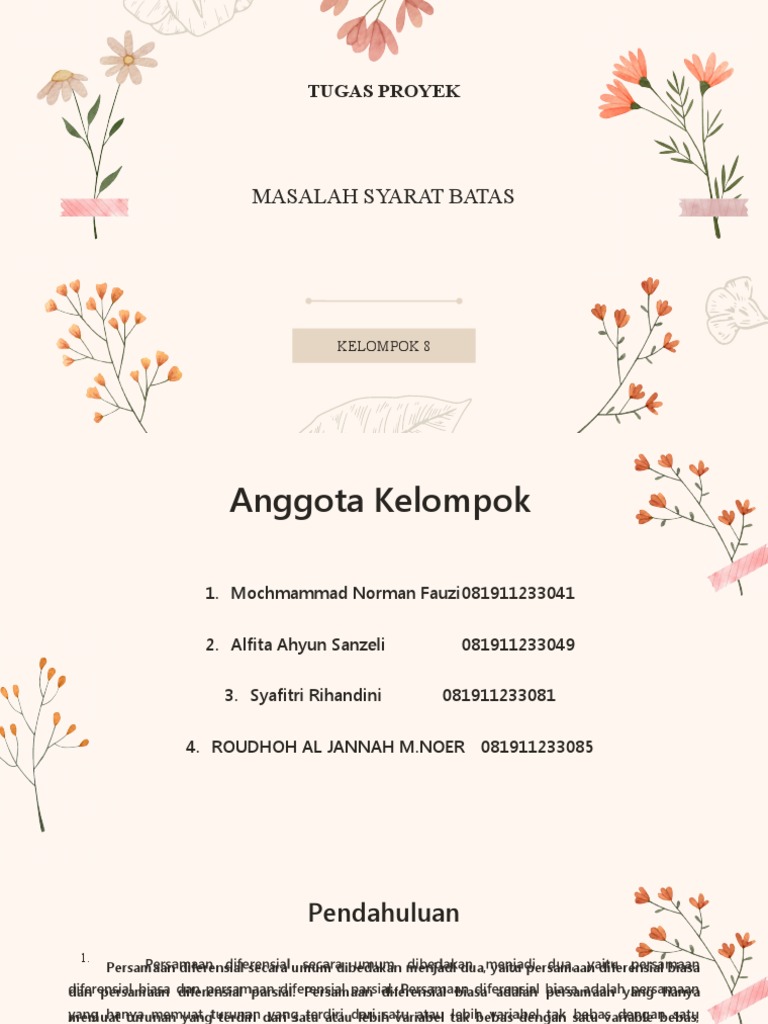 Metode Beda Hingga | PDF