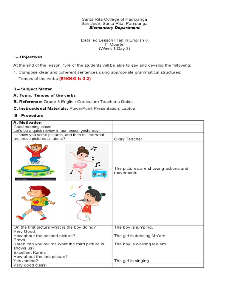 DLP ENGLISH 6 - Ma. Janel Mañalac BEED 3A | Download Free PDF ...