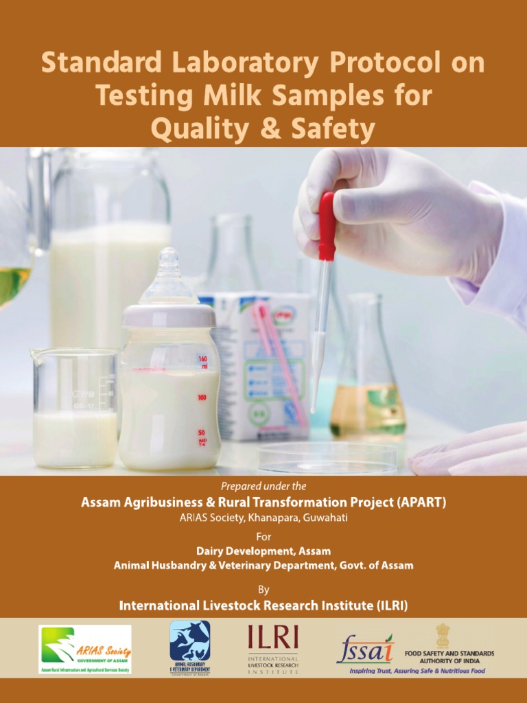 Milk Testing Lab Protocol | PDF | Milk | Hydrochloric Acid