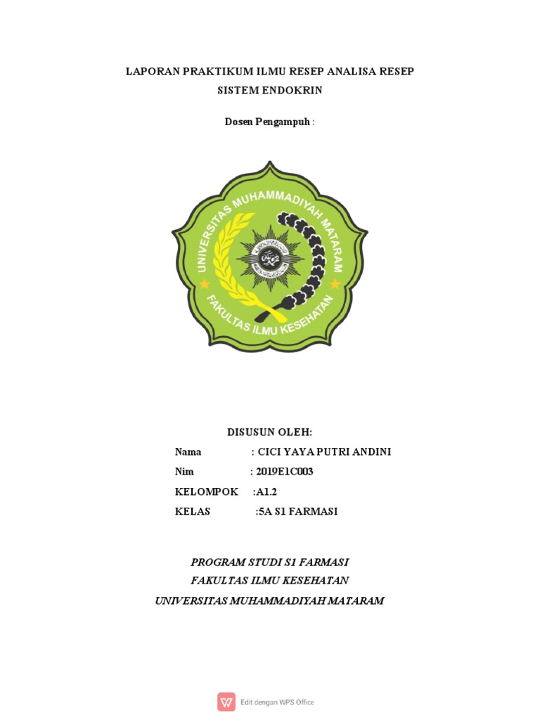 Analisis Resep Kontrasepsi Hormonal | PDF