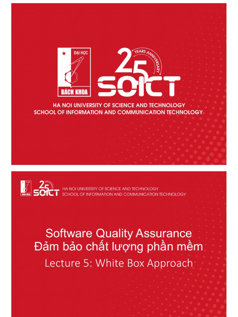 Lecture 5 White Box Approach | PDF | Control Flow | Boolean Data Type