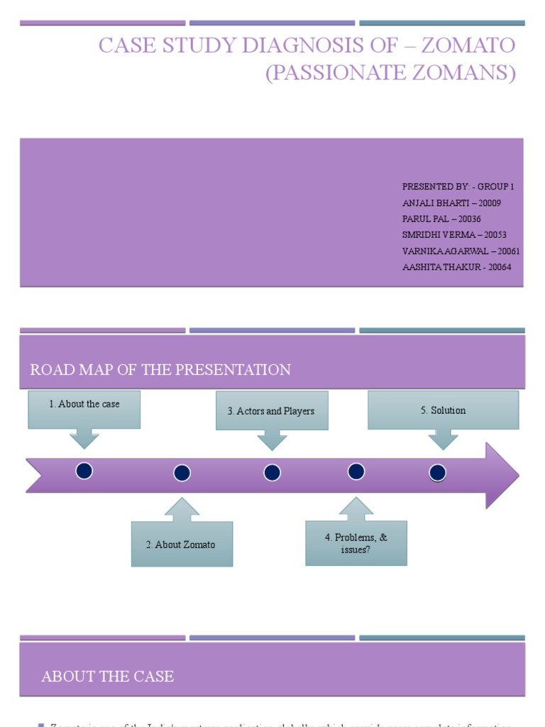 Case Study Zomato (Group1) | PDF | Advertising | Mobile App