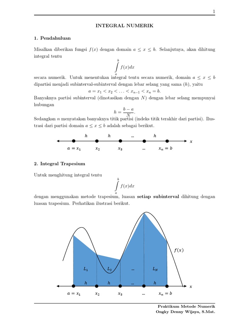 Integral Numerik | PDF